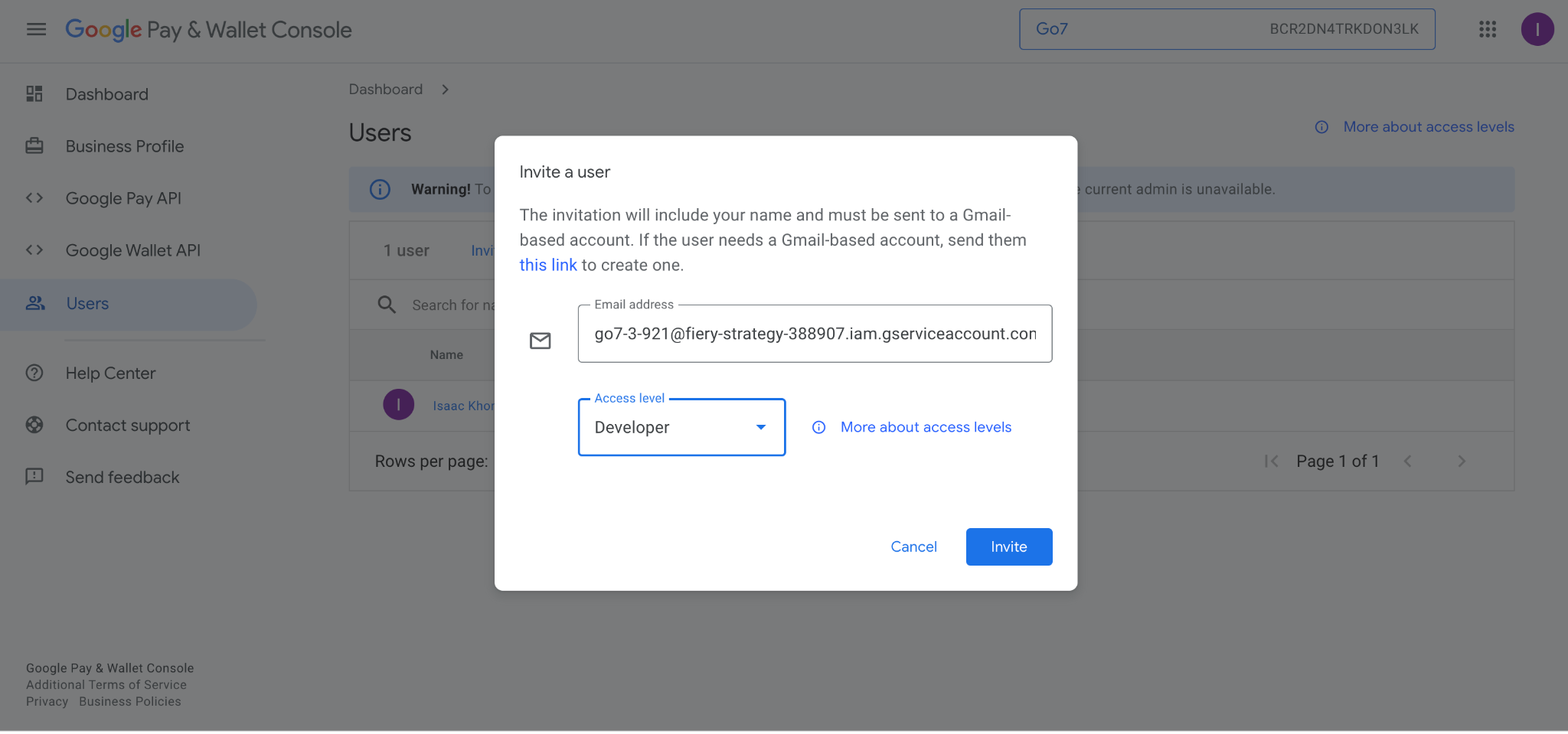 26/JUN/2023 - Mobile Boarding pass – GO7 PSS Support